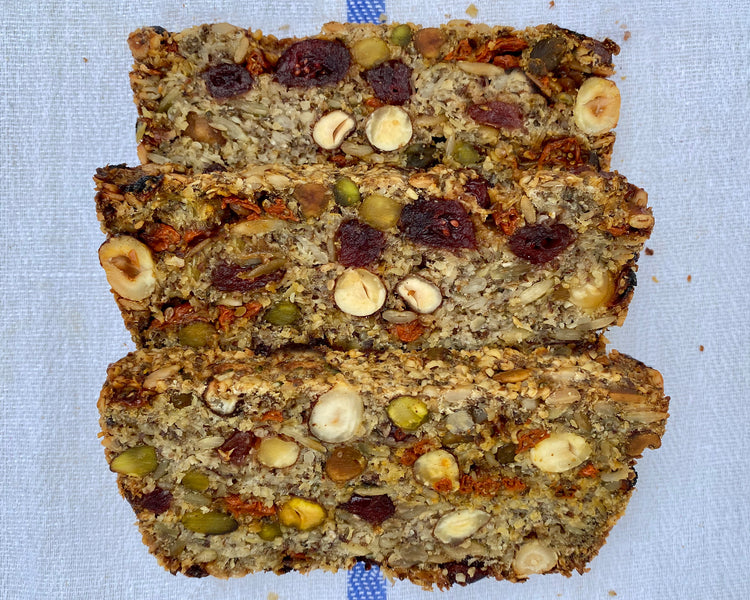 Sprouted Seeds, Nuts & Berries Loaf – Go Raw